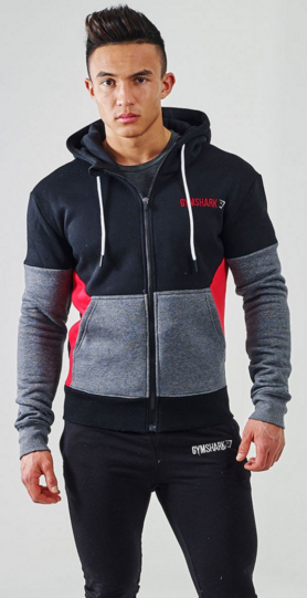 GymShark Fit Frontier Thermal Hoodie RED | S | 3214-22 GymShark Fit Frontier Thermal Hoodie RED | S | 3214-22